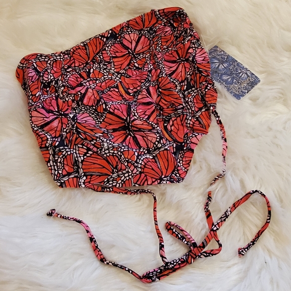 Toluca | Swim | Toluca Swim Gwynne Laceup Back Bandana Top Papillon ...